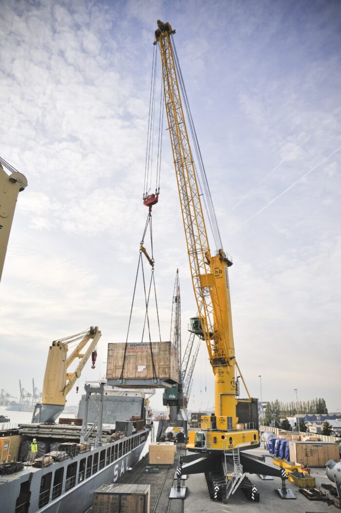 Heavy Lift Crane by RHB Stevedoring and Warehousing Rotterdam