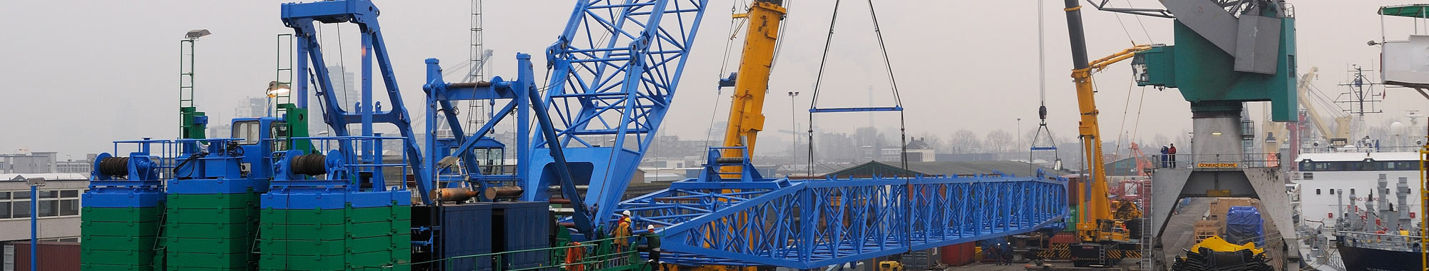 Lay-by berths, Ship Repair assistance & Assembly-RHB Rotterdam